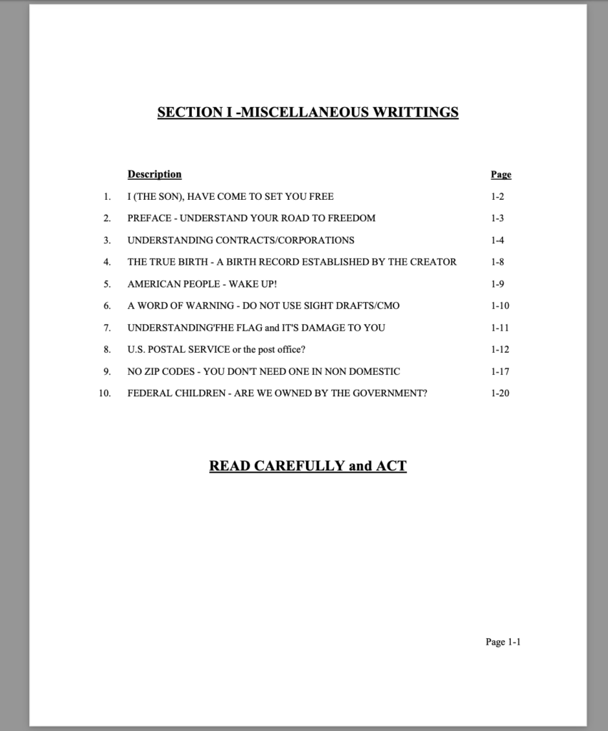 The Redemption Manual: A Step-By-Step Guide to Reclaiming your ...