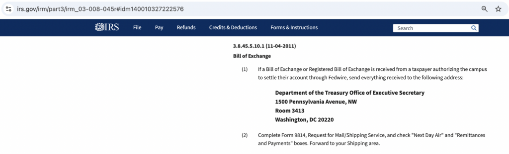 How 'Bills of Exchange' are Currency: 31 USC 5118, 12 USC 412, UCC 3 ...