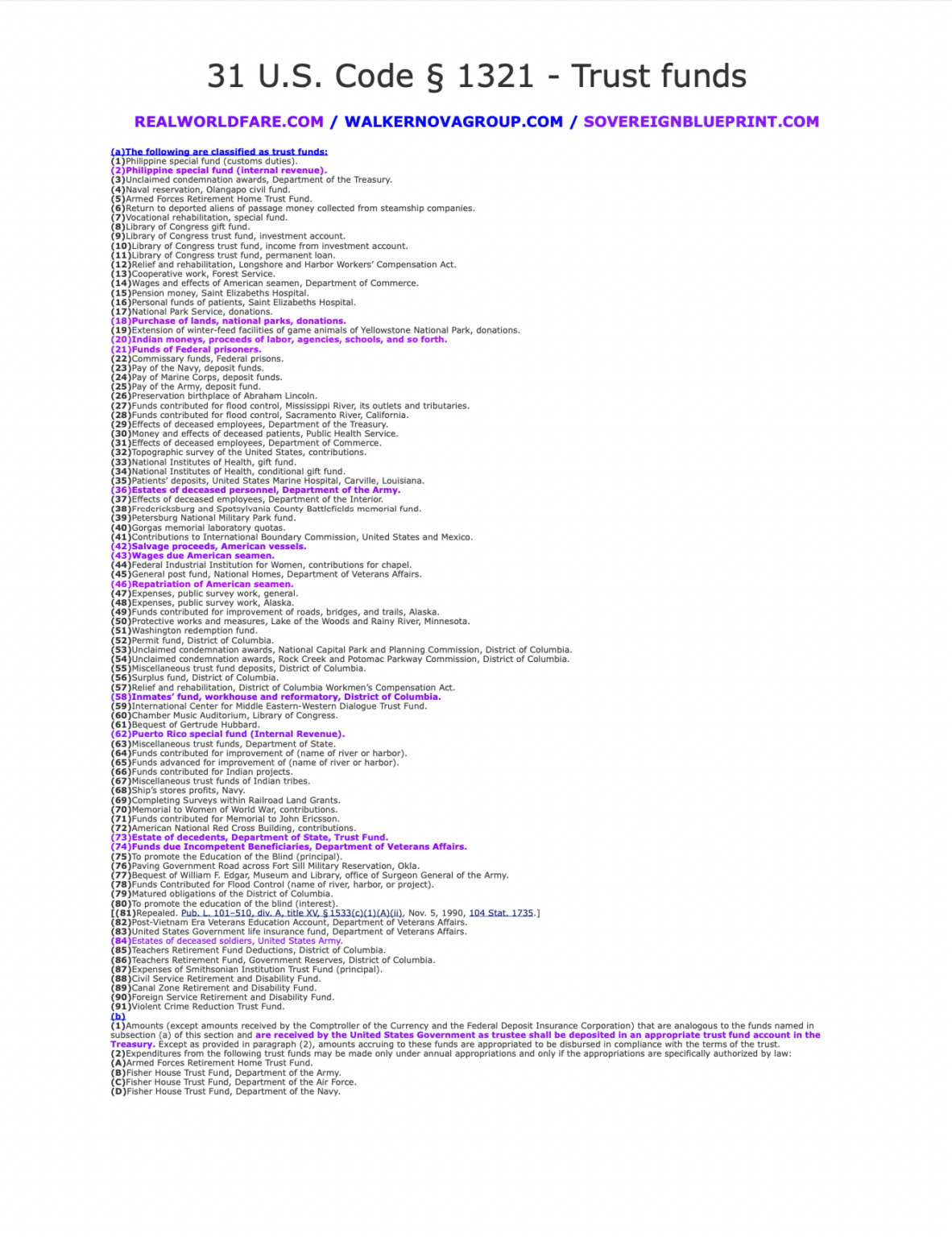 Trapped in Trust: How 31 CFR § 363.6 and 26 U.S.C. § 2203 Prevent You ...
